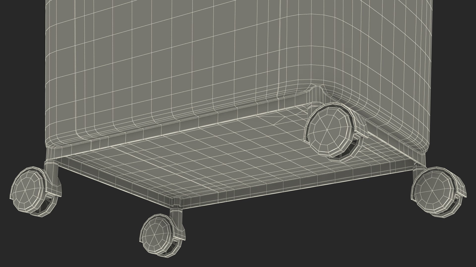 3D model Clear Plastic Storage Box Dark - TurboSquid 2164126