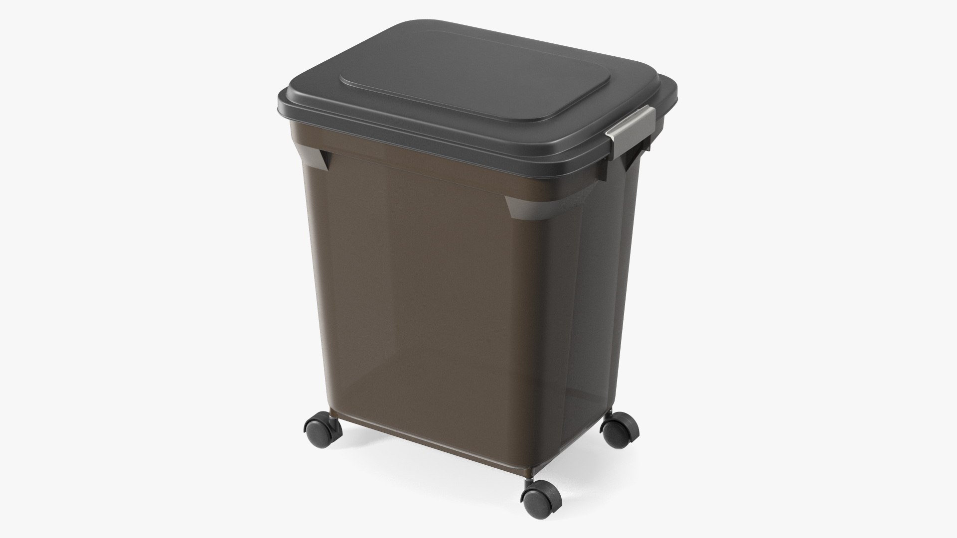 3D model Clear Plastic Storage Box Dark - TurboSquid 2164126