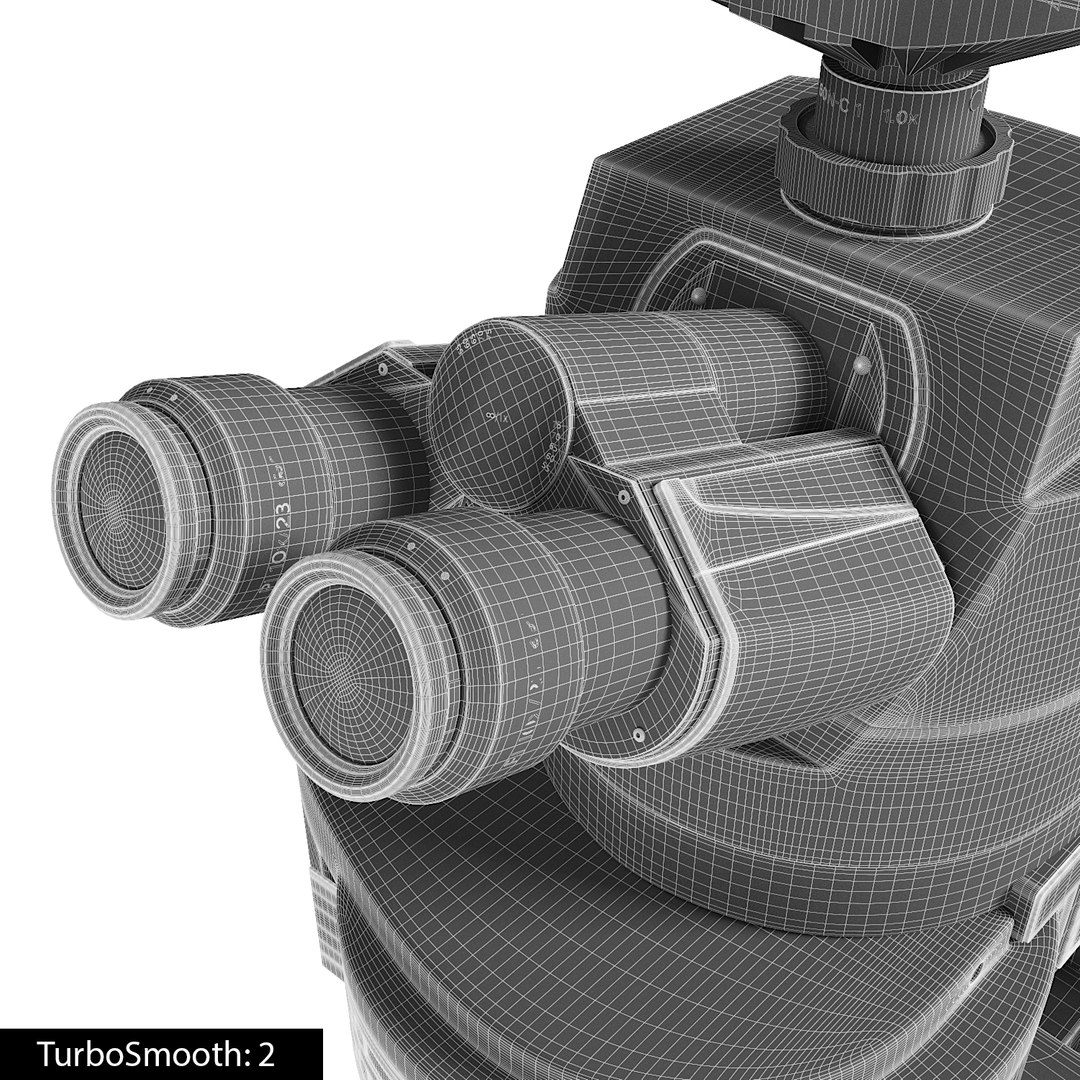 Microscope research 3D model - TurboSquid 1580787
