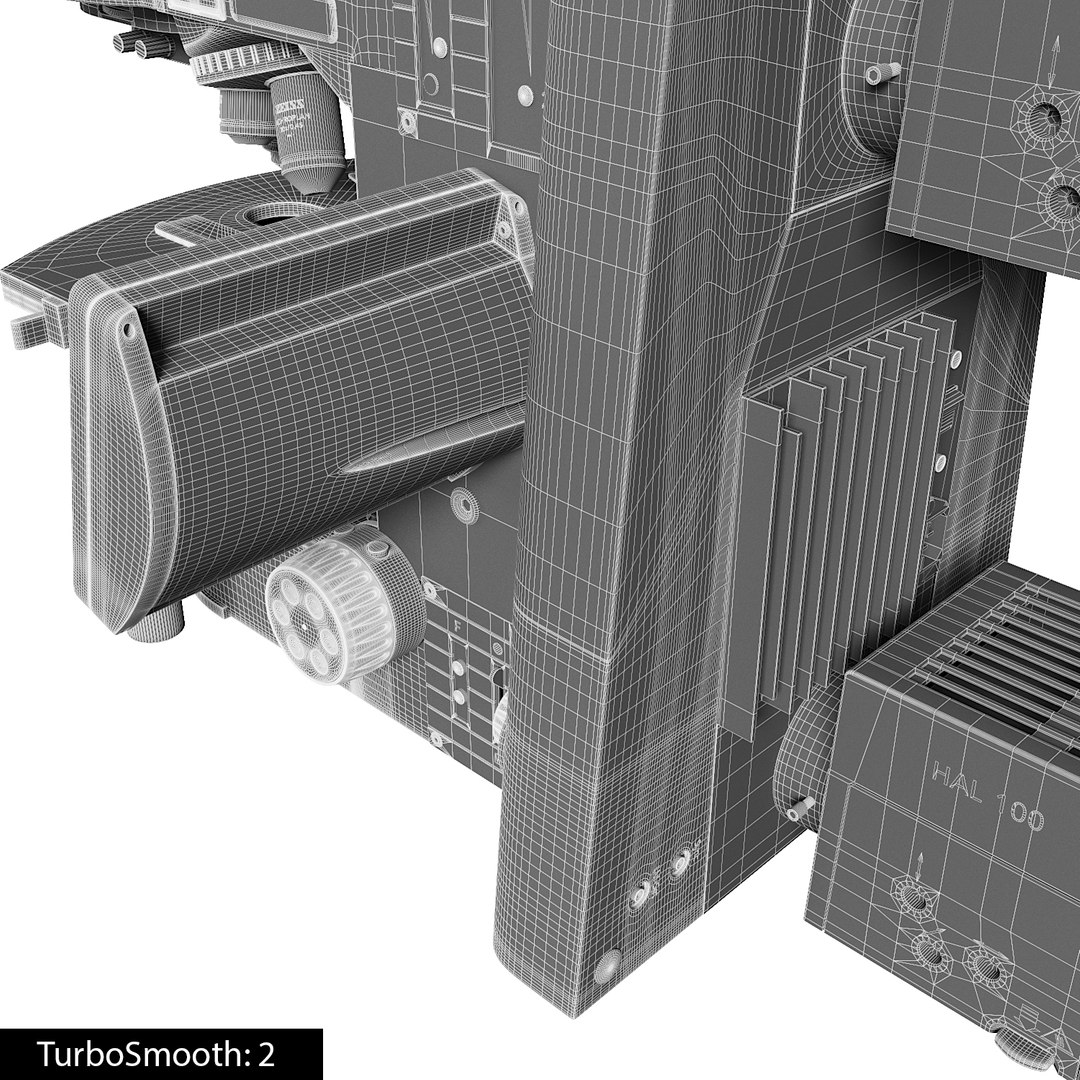 Microscope research 3D model - TurboSquid 1580787