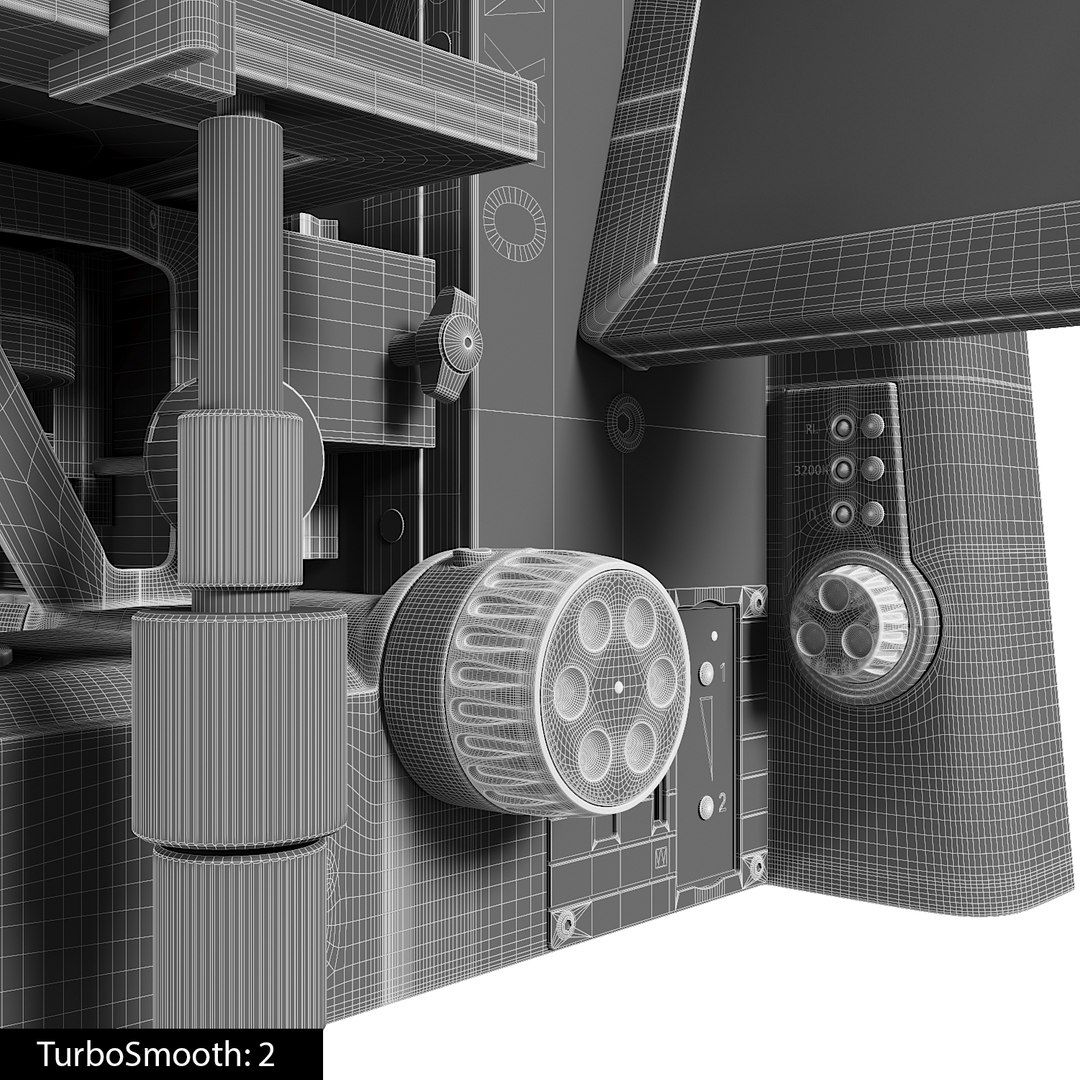 Microscope research 3D model - TurboSquid 1580787