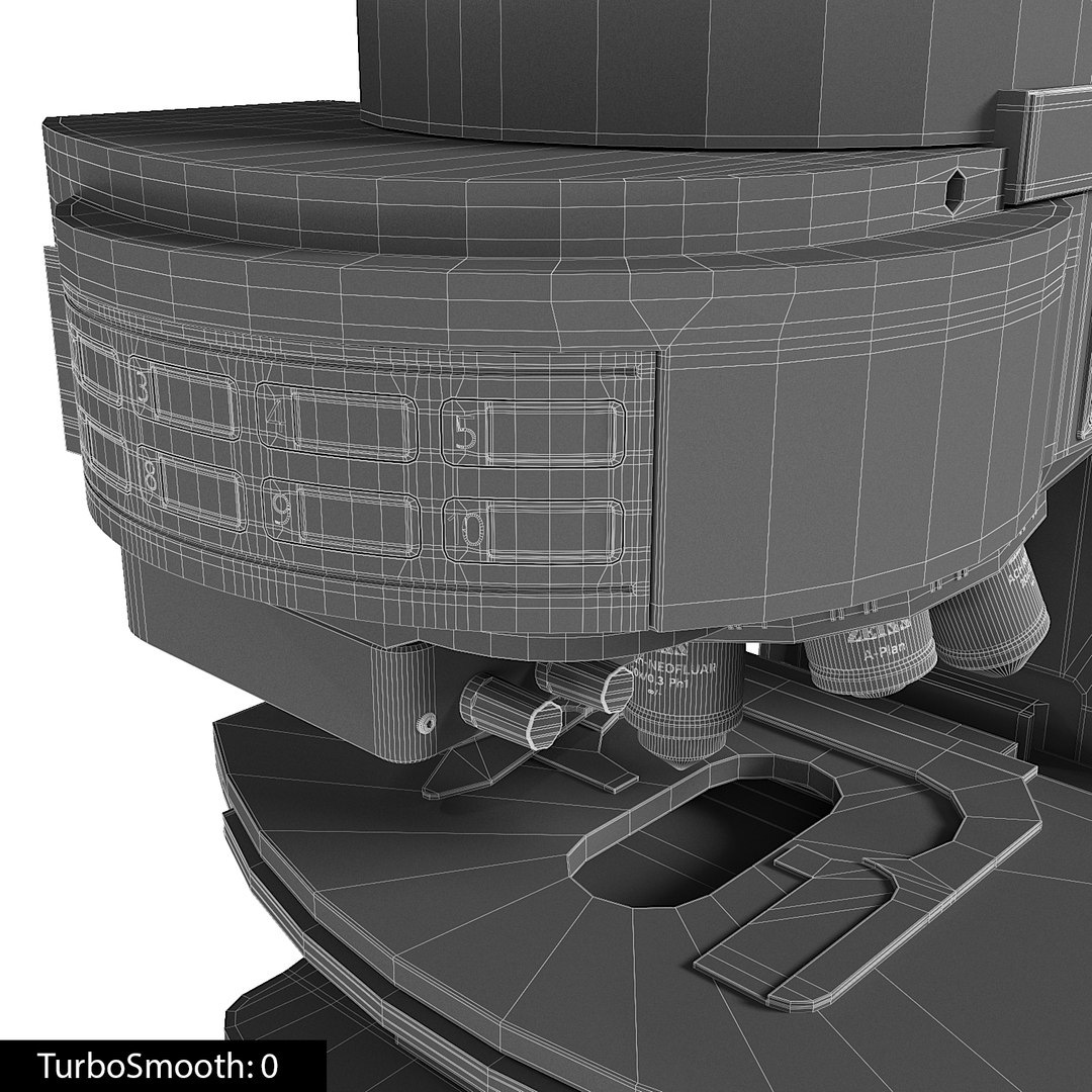 Microscope research 3D model - TurboSquid 1580787