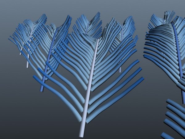 3ds max feathers geometry