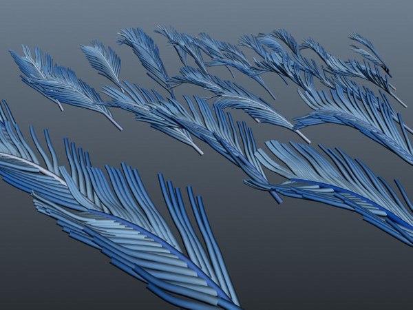 3ds max feathers geometry