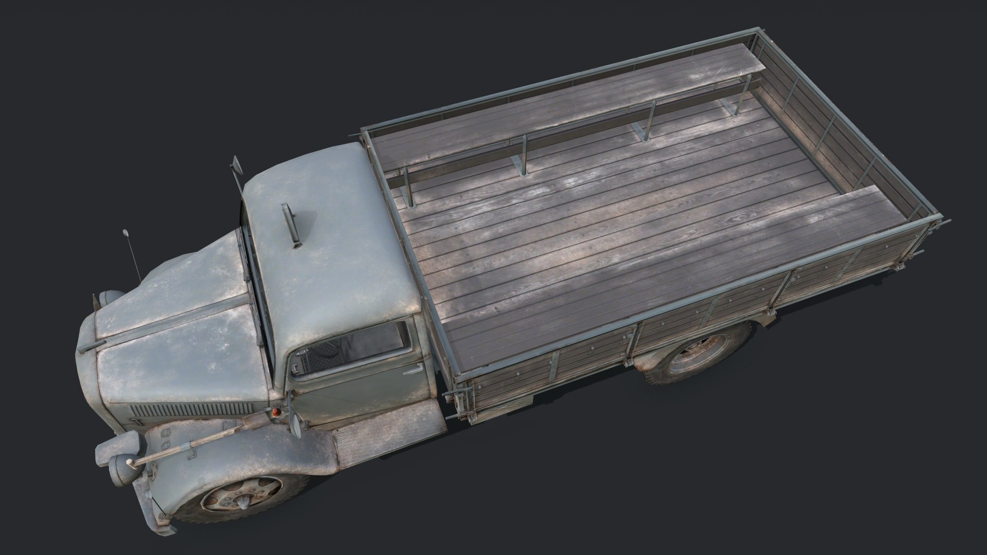 Opel Blitz Model - TurboSquid 1540236