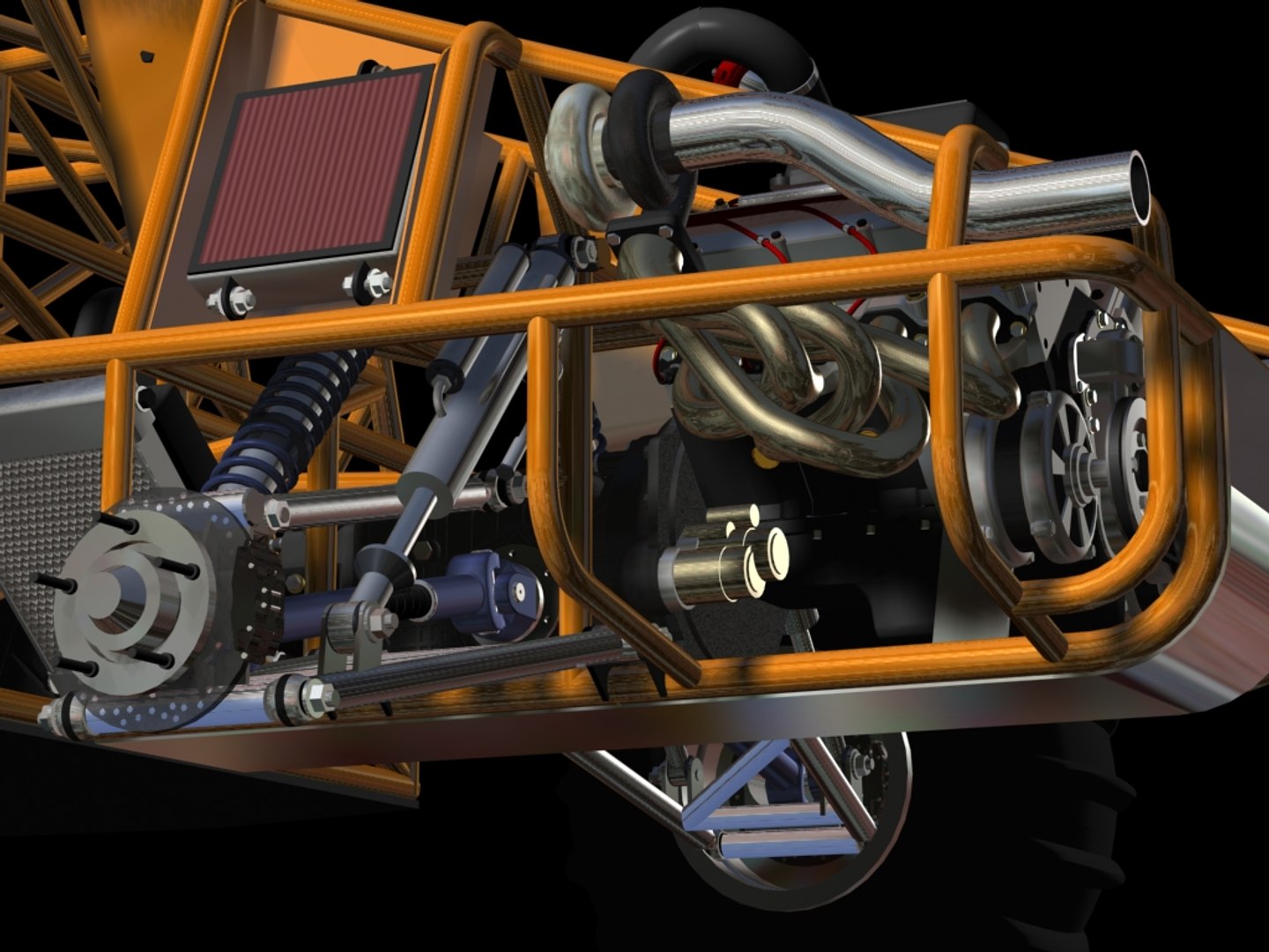 3d Model Of Valkyrie V1 Road Sandrail