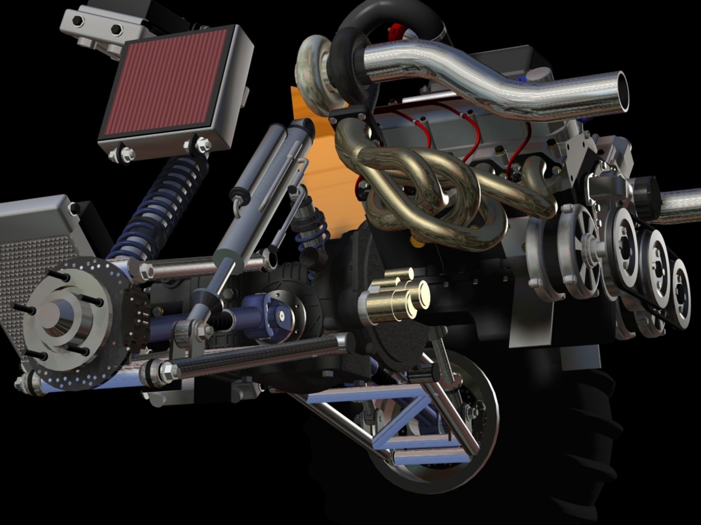 3d Model Of Valkyrie V1 Road Sandrail