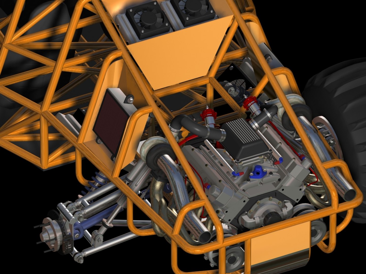 3d Model Of Valkyrie V1 Road Sandrail
