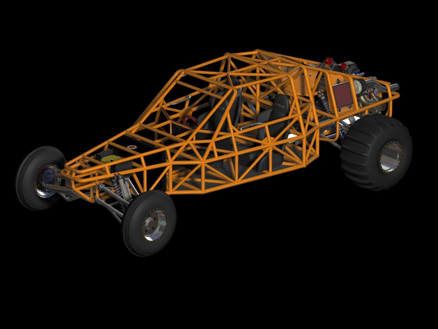 3d Model Of Valkyrie V1 Road Sandrail