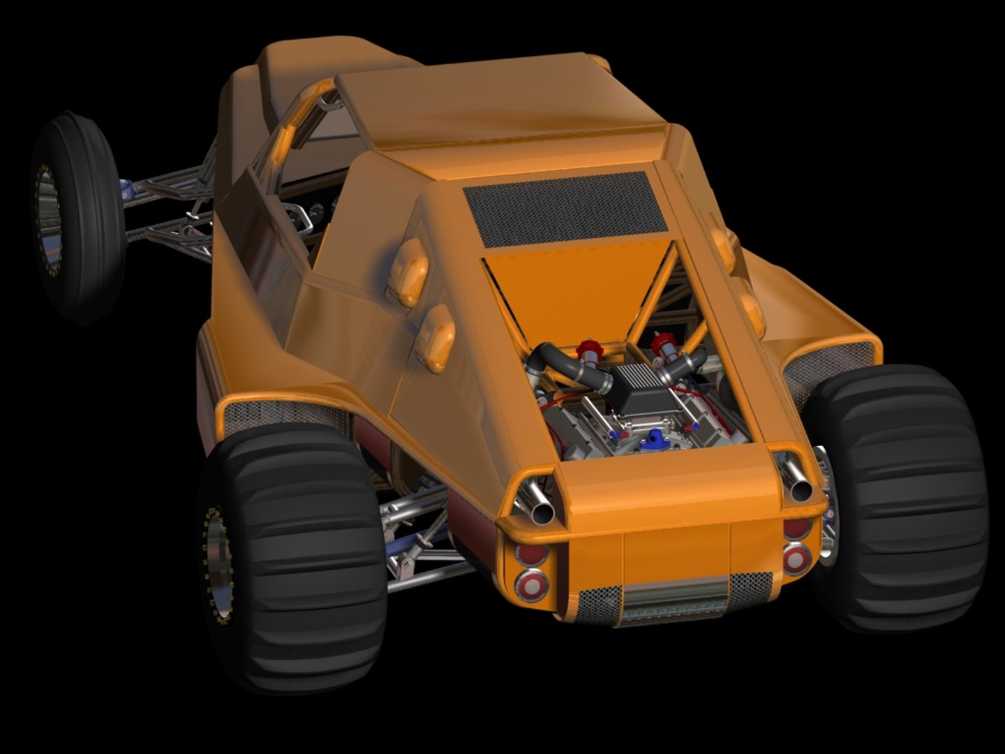 3d Model Of Valkyrie V1 Road Sandrail