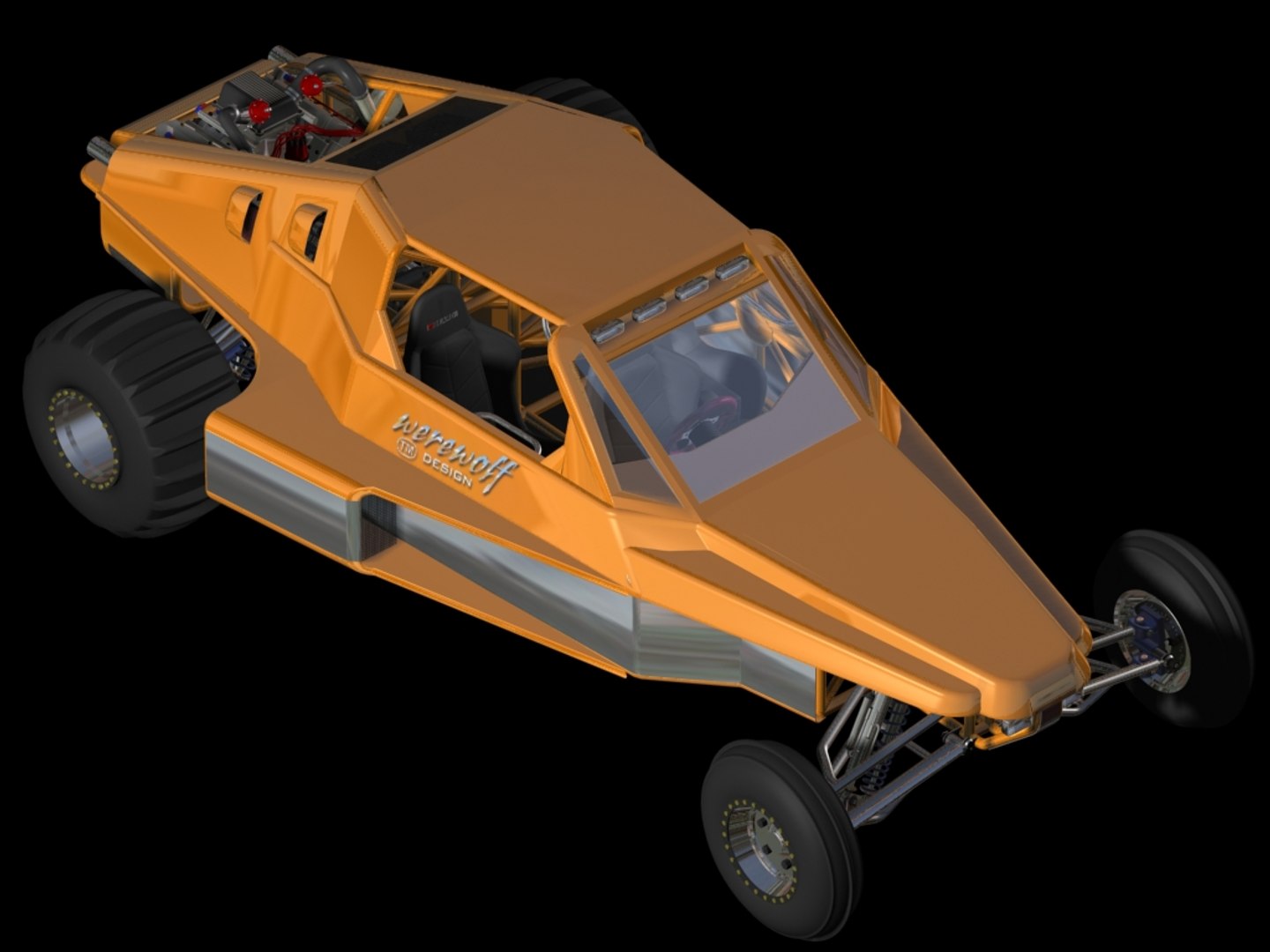 3d Model Of Valkyrie V1 Road Sandrail