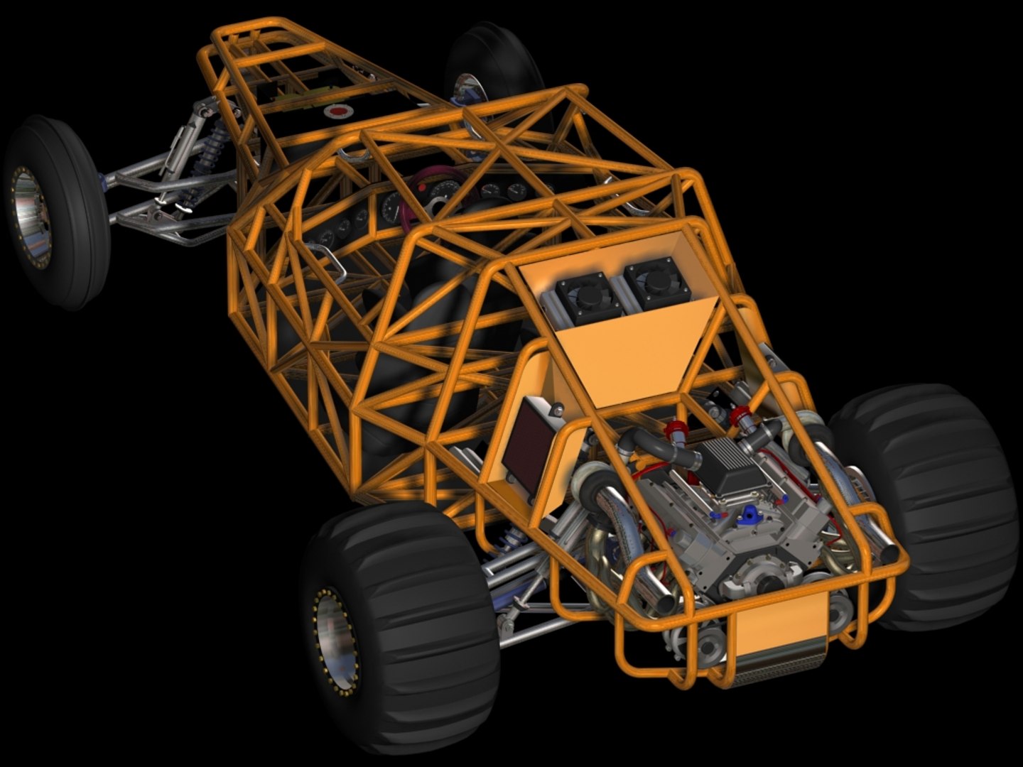 3d Model Of Valkyrie V1 Road Sandrail