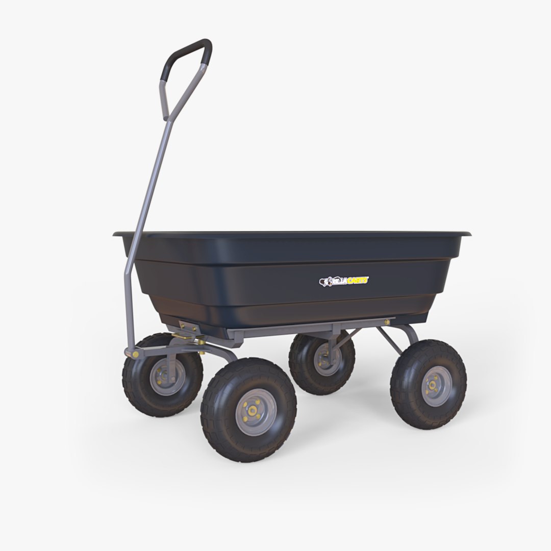 Garden Cart Model - TurboSquid 1288693