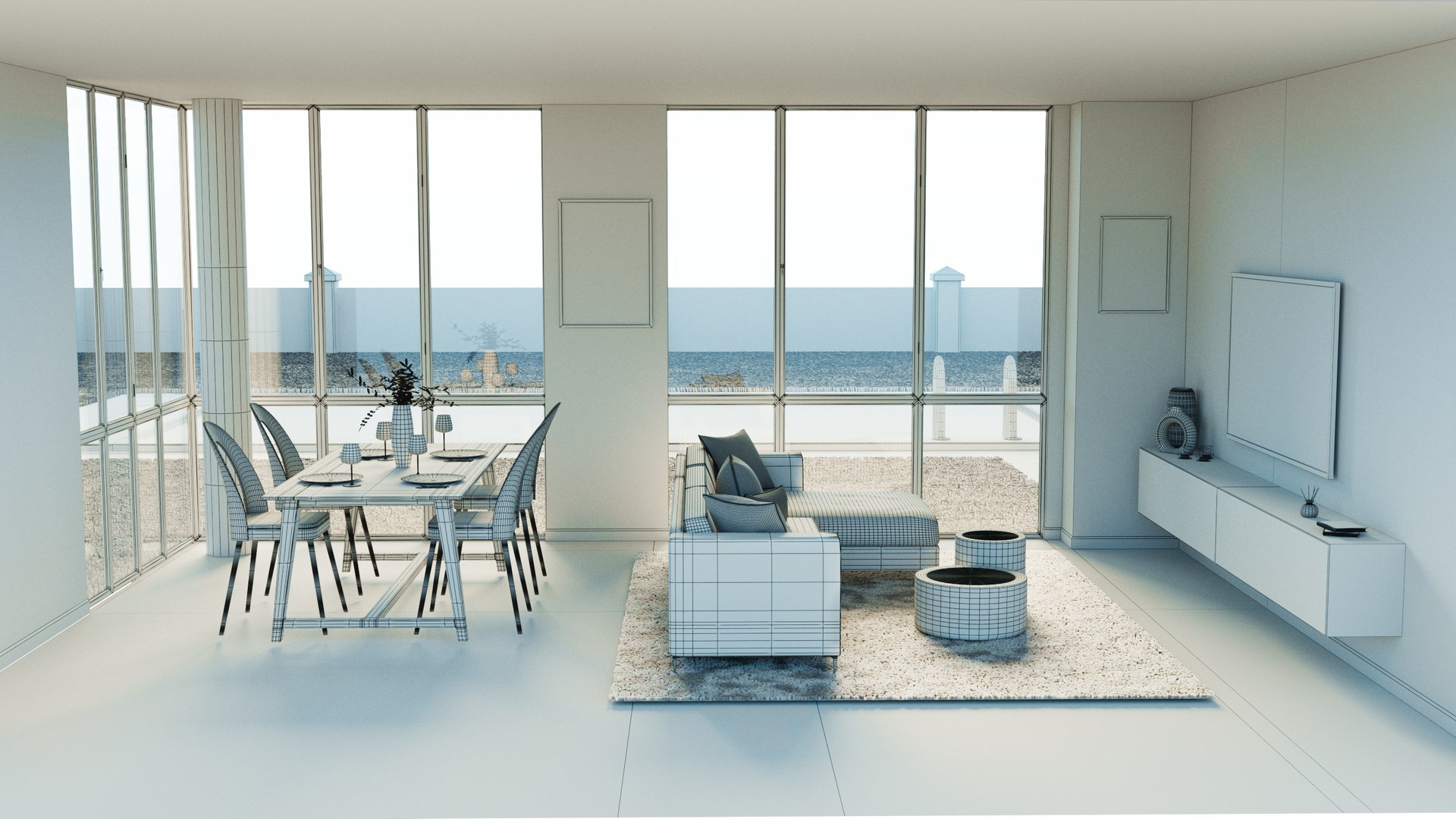 3D Interior Model - TurboSquid 2129438