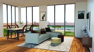 Free Living Room 3D Models for Download | TurboSquid