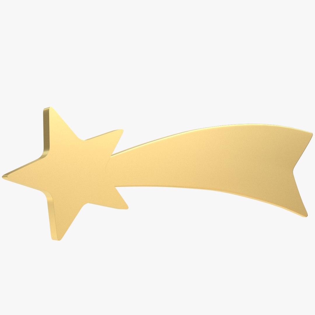 Stylized Christmas Comet 3D Model - TurboSquid 1584407