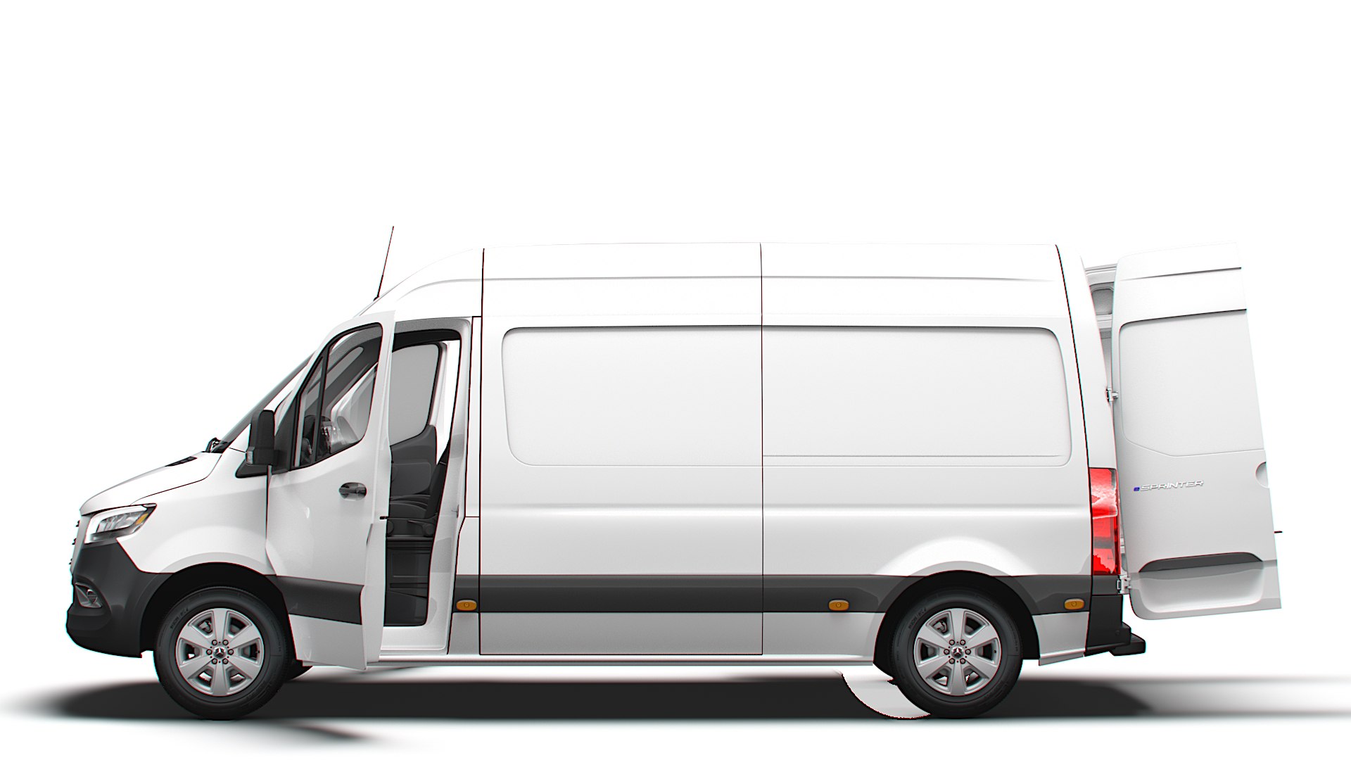 3D Mercedes Benz Sprinter L2H2 FWD HQ Interior 2025 - TurboSquid 2292938