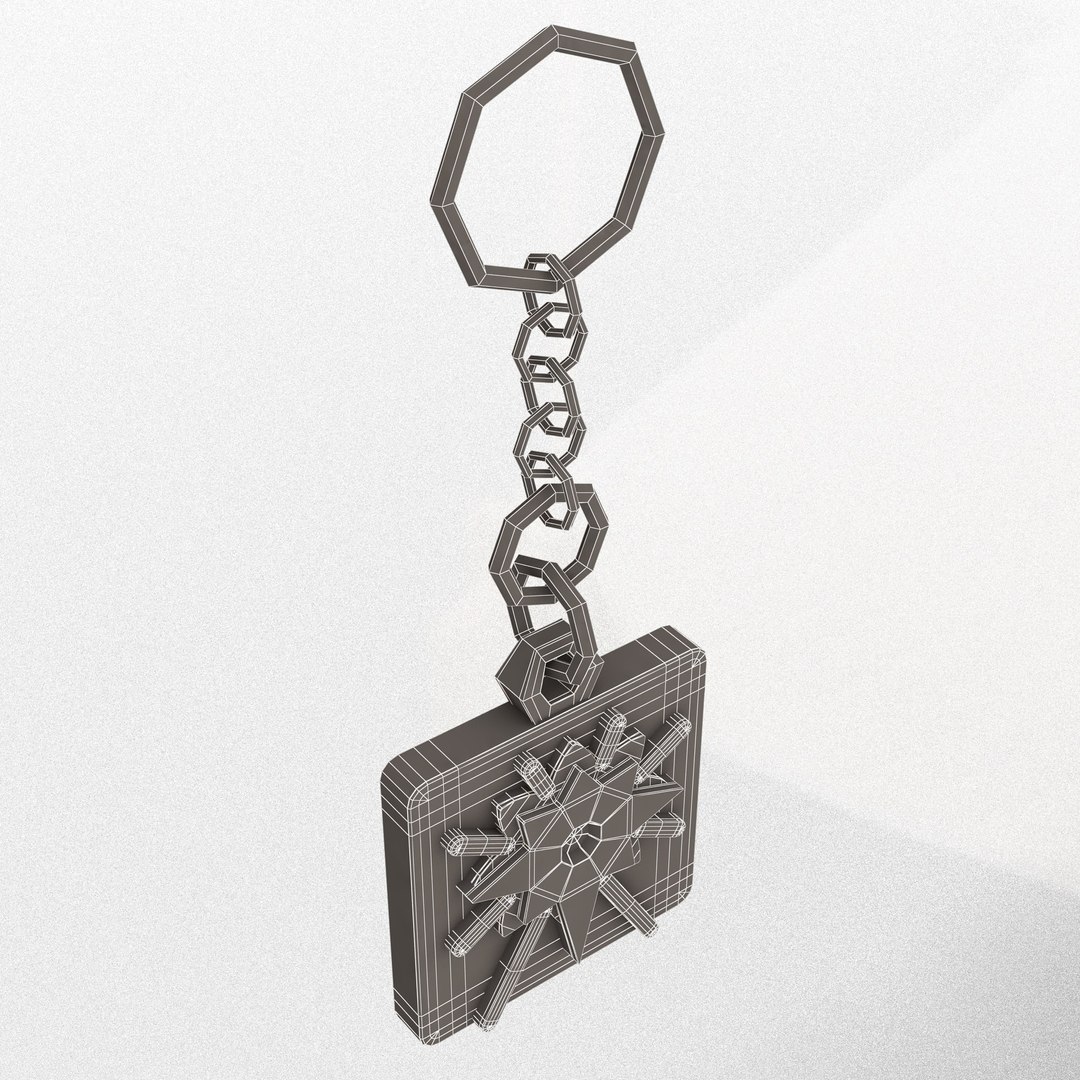 3D Fireworks Keychain - TurboSquid 2513224
