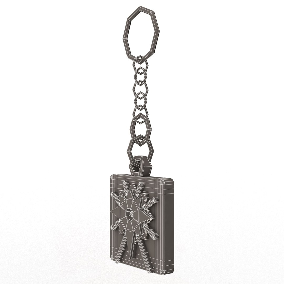 3D Fireworks Keychain - TurboSquid 2513224