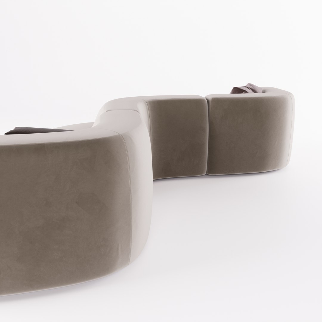 Bo Sofa Piet Boon 3D Model - TurboSquid 1651147