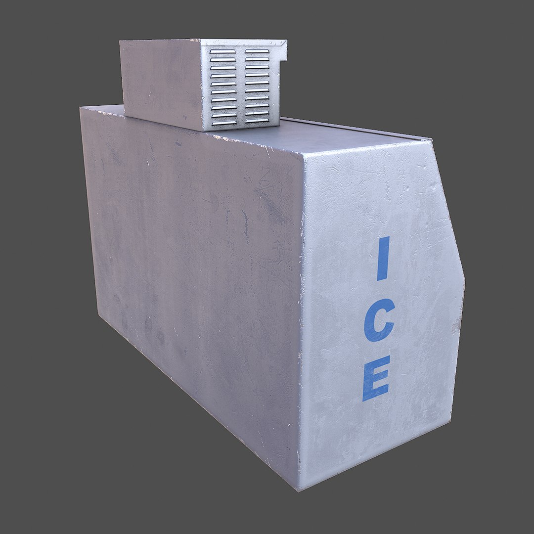 Ice Machine 3d Model