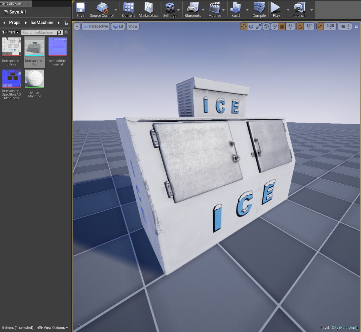 Ice Machine 3d Model