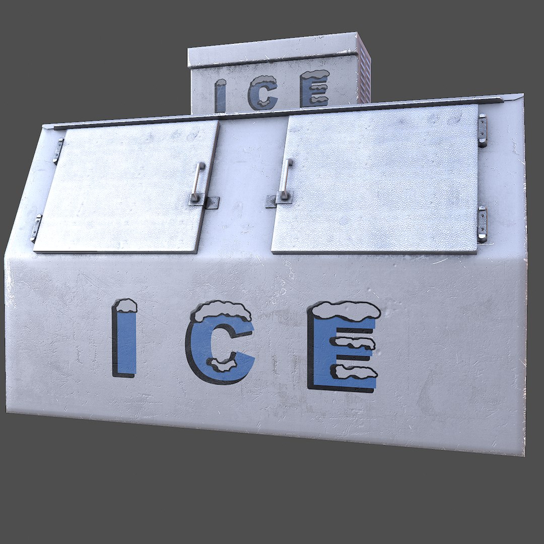 Ice Machine 3d Model