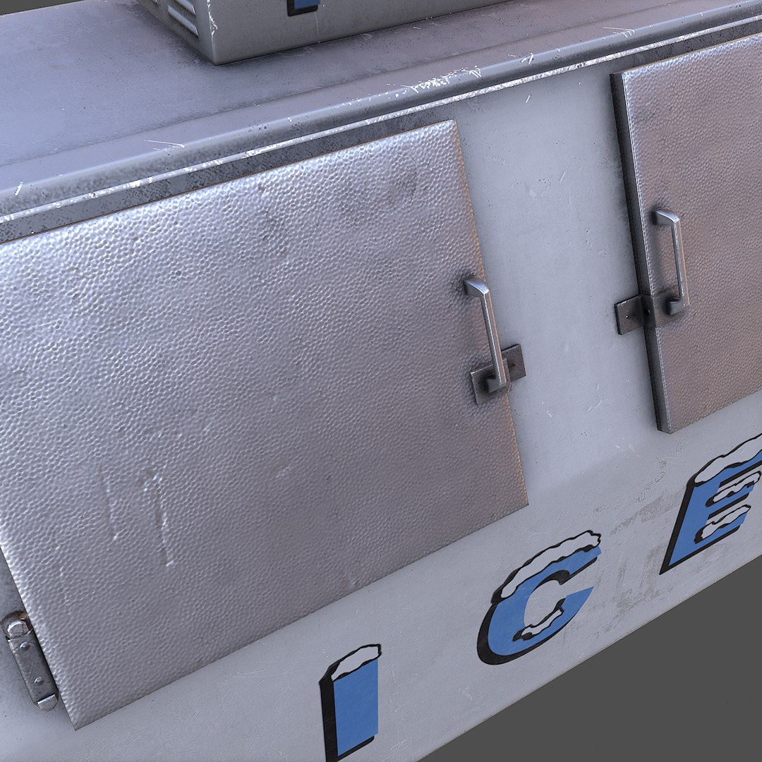 Ice Machine 3d Model