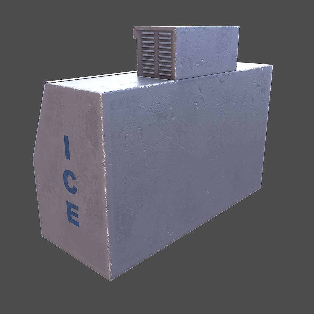 Ice Machine 3d Model