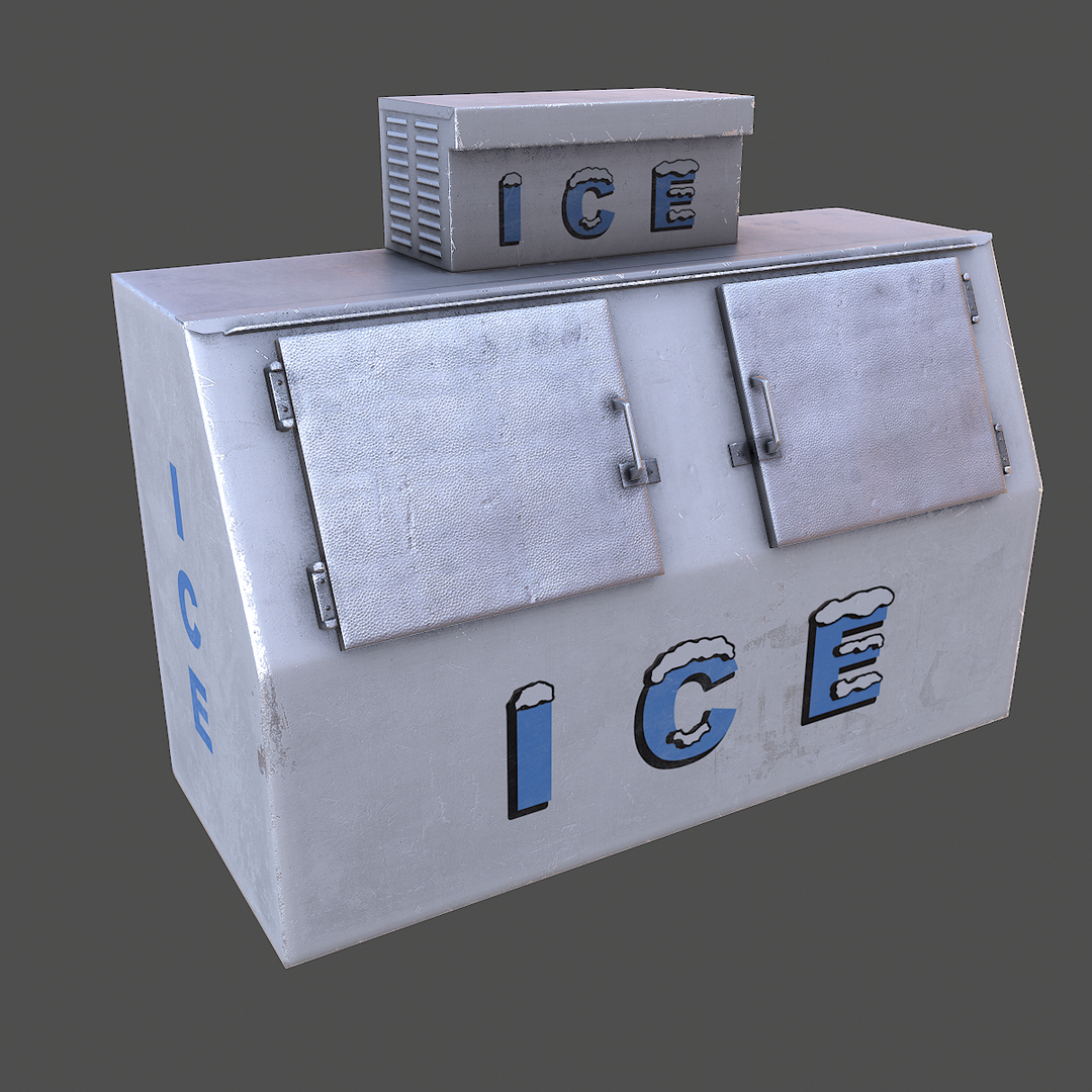Ice Machine 3d Model