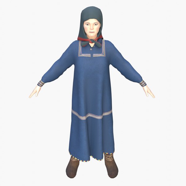 Asian woman in taryn clothes 3D model - TurboSquid 2013432