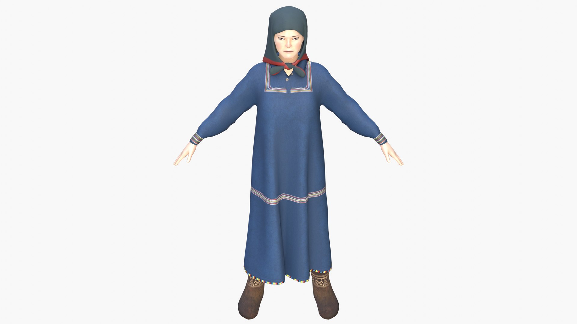 Asian Woman In Taryn Clothes 3D Model - TurboSquid 2013432