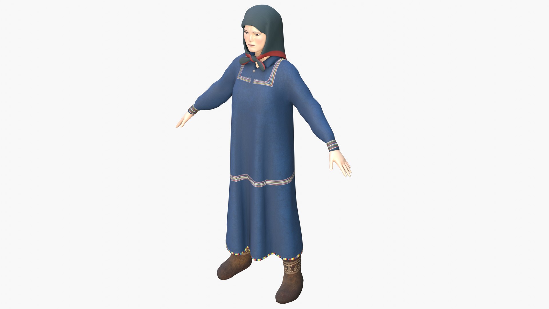 Asian Woman In Taryn Clothes 3D Model - TurboSquid 2013432