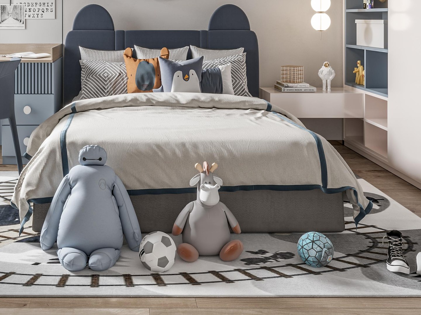 3D Modern Children Room Model model - TurboSquid 2056410