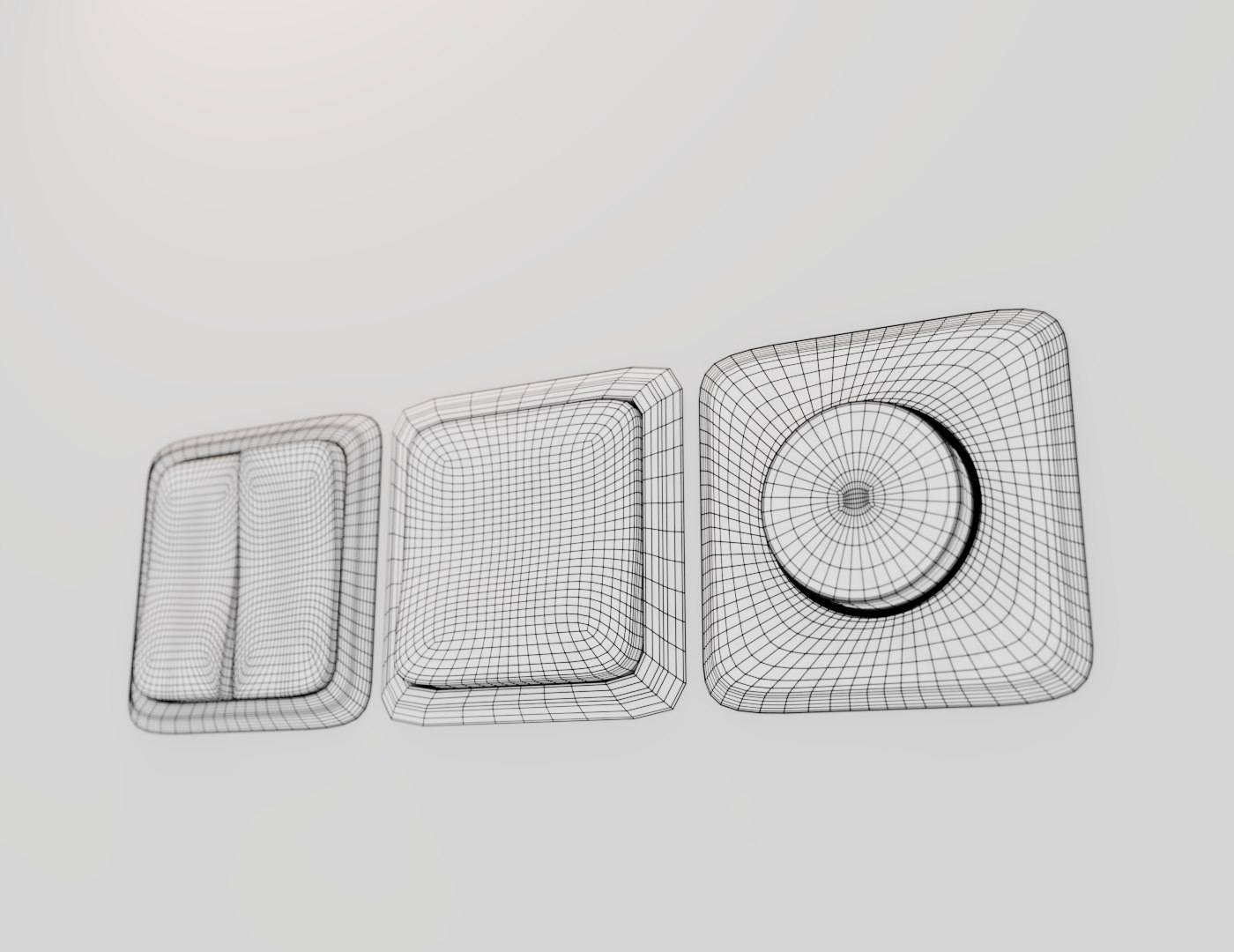 Realistic Wall Light Switch 3D Model - TurboSquid 1241491