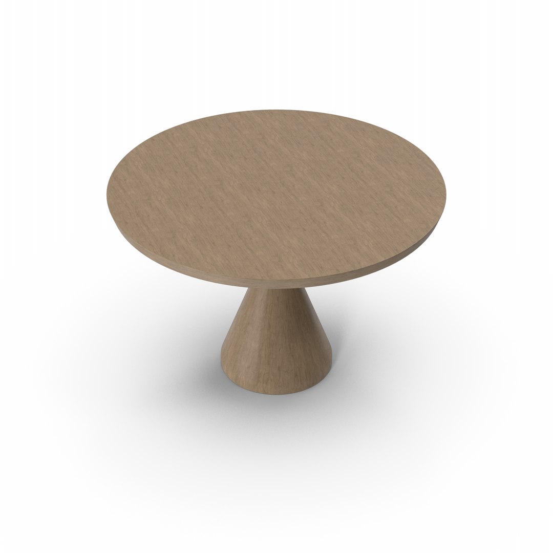 Round Table Model - TurboSquid 2046085