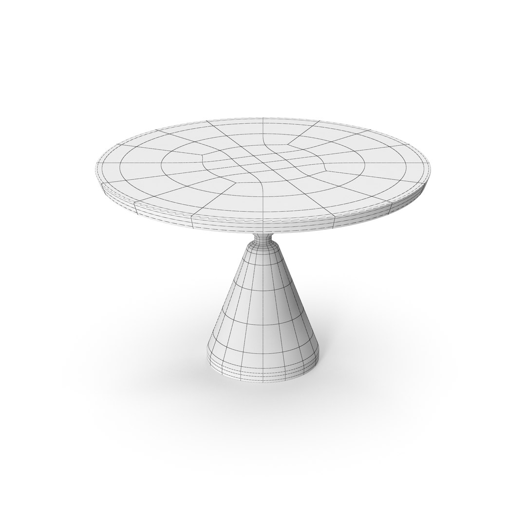Round Table Model - TurboSquid 2046085