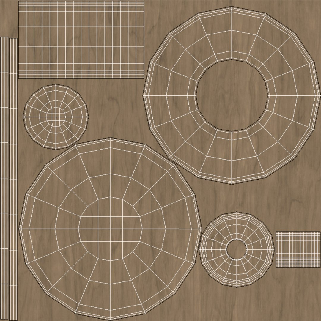 Round Table Model - TurboSquid 2046085