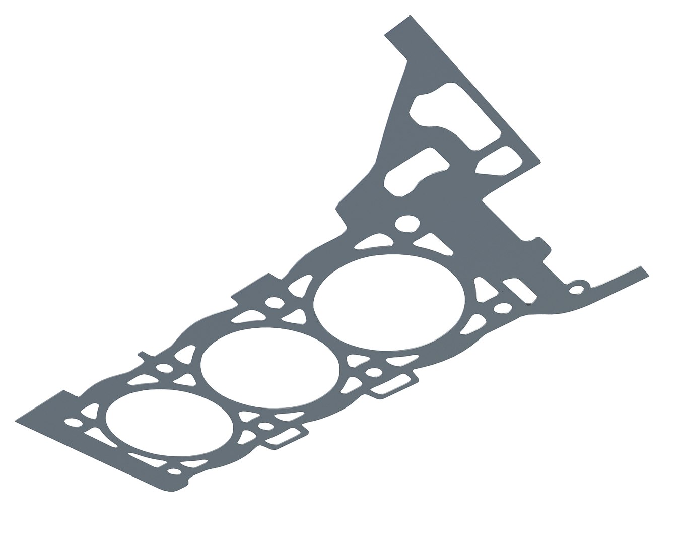 3D Cylinder-head Gasket Model - TurboSquid 1346741