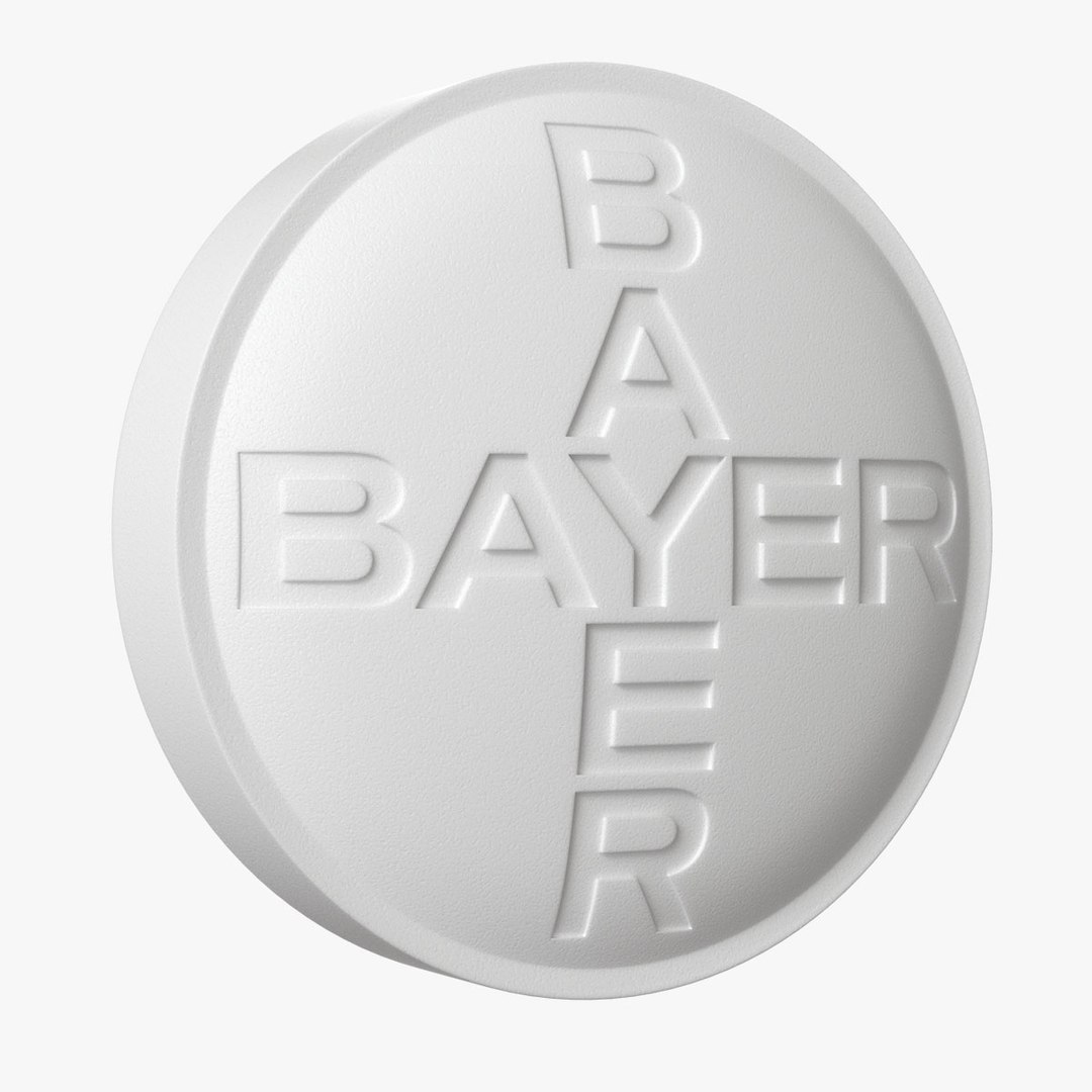 Bayer Pill 3D model - TurboSquid 1911002