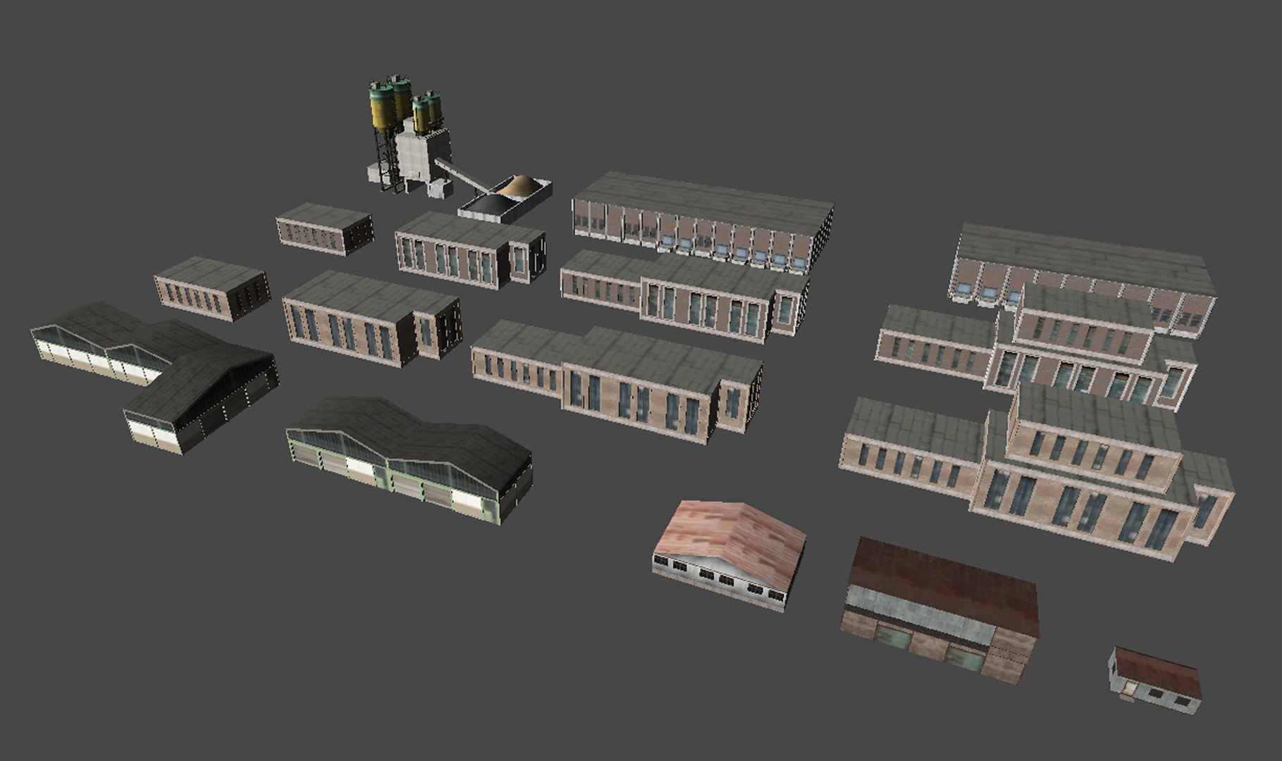 3D Industrial Buildings - TurboSquid 1624543