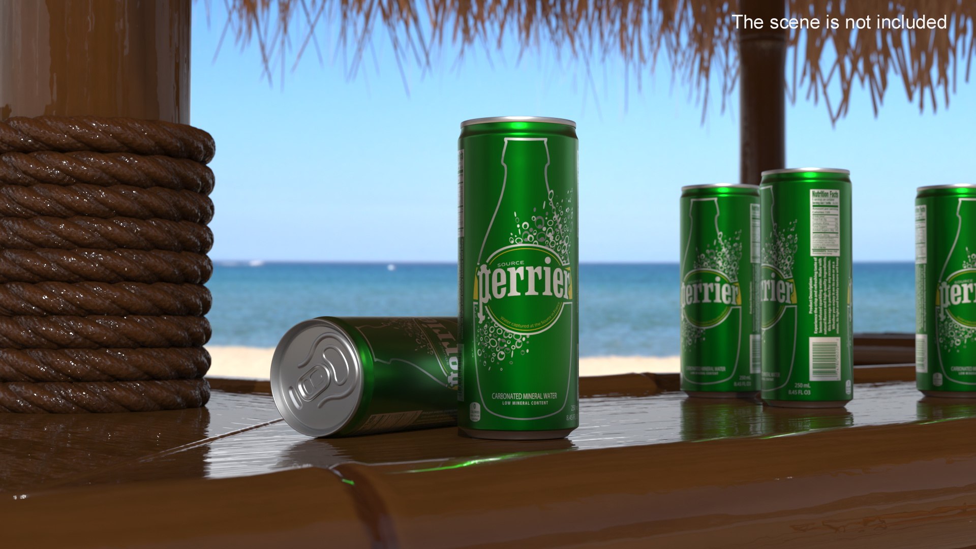 Perrier Water Can 025L 3D Model - TurboSquid 2374901