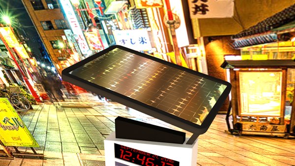 3D solar lightbox light boxes - TurboSquid 1247109