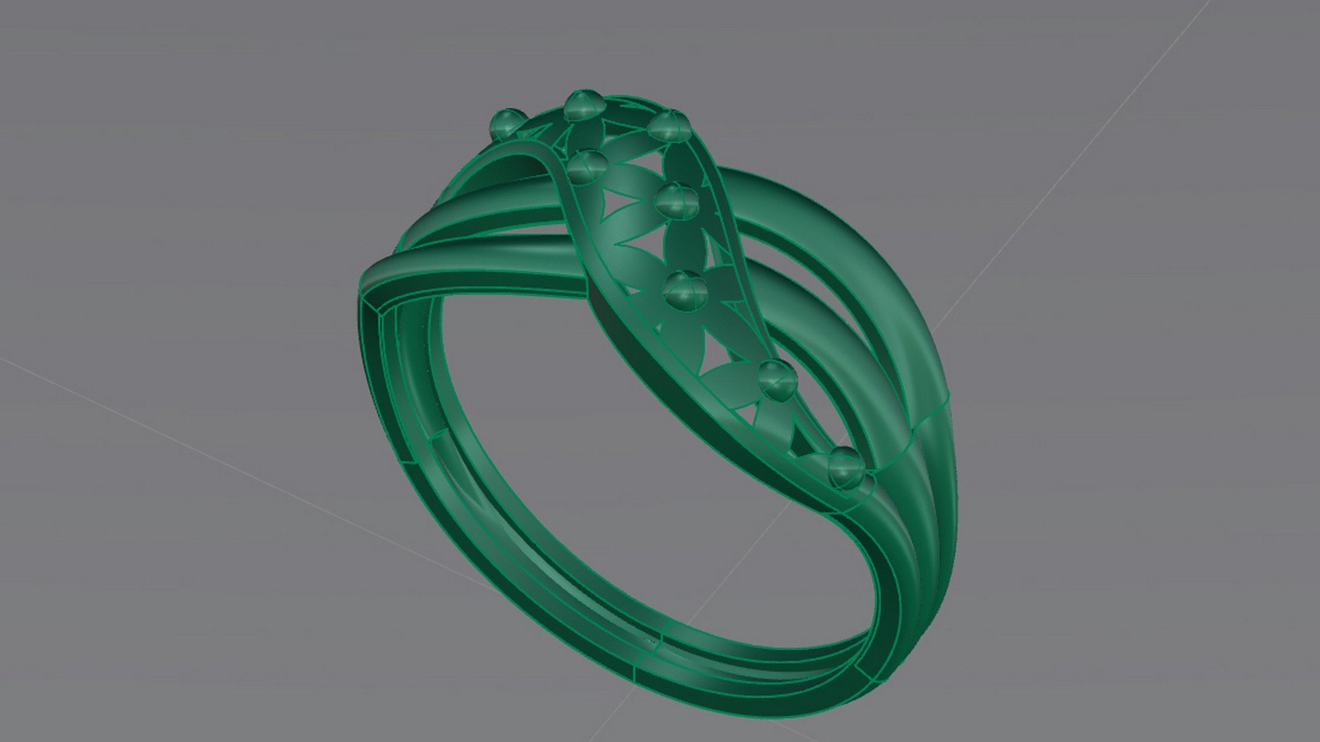 3D Women Rings Jewelry Rings For Women Jewellery Plain Printable STL ...