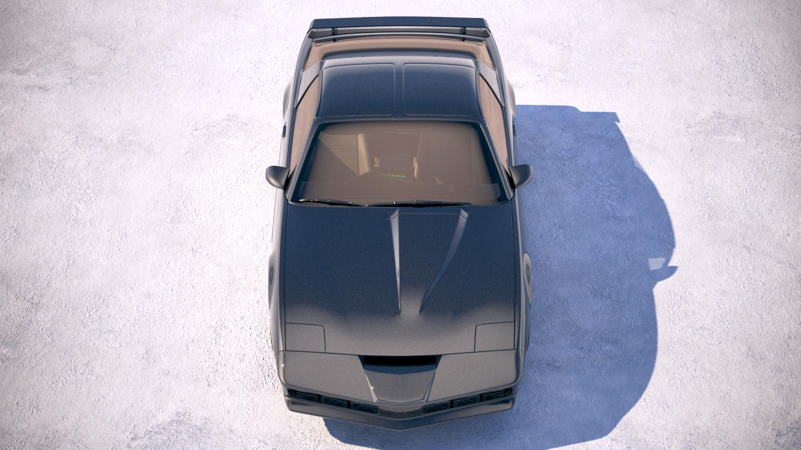 modelo 3d KITT - Coche Jinete Caballero - TurboSquid 1361168