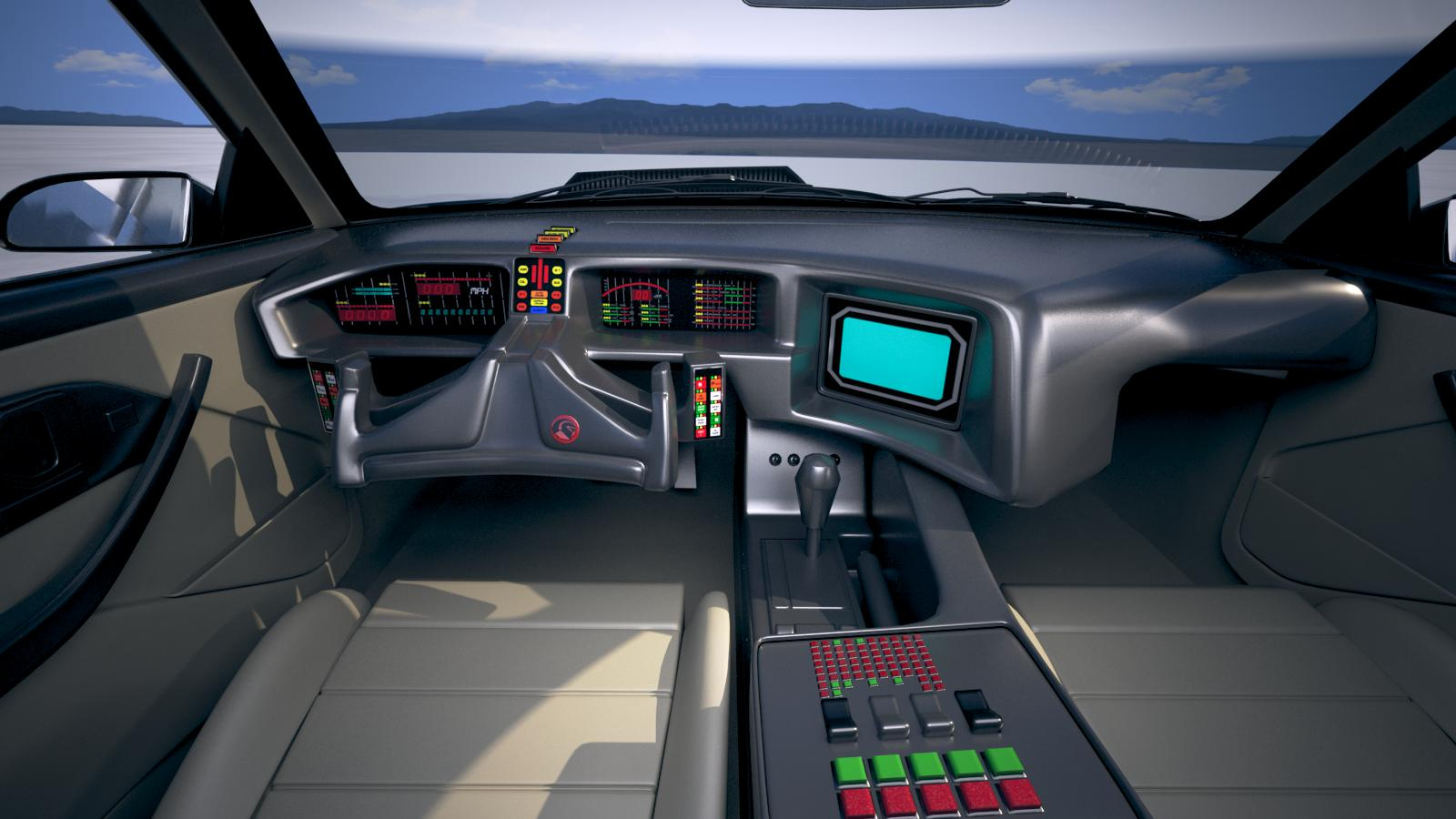 3D model car kitt - TurboSquid 1361168