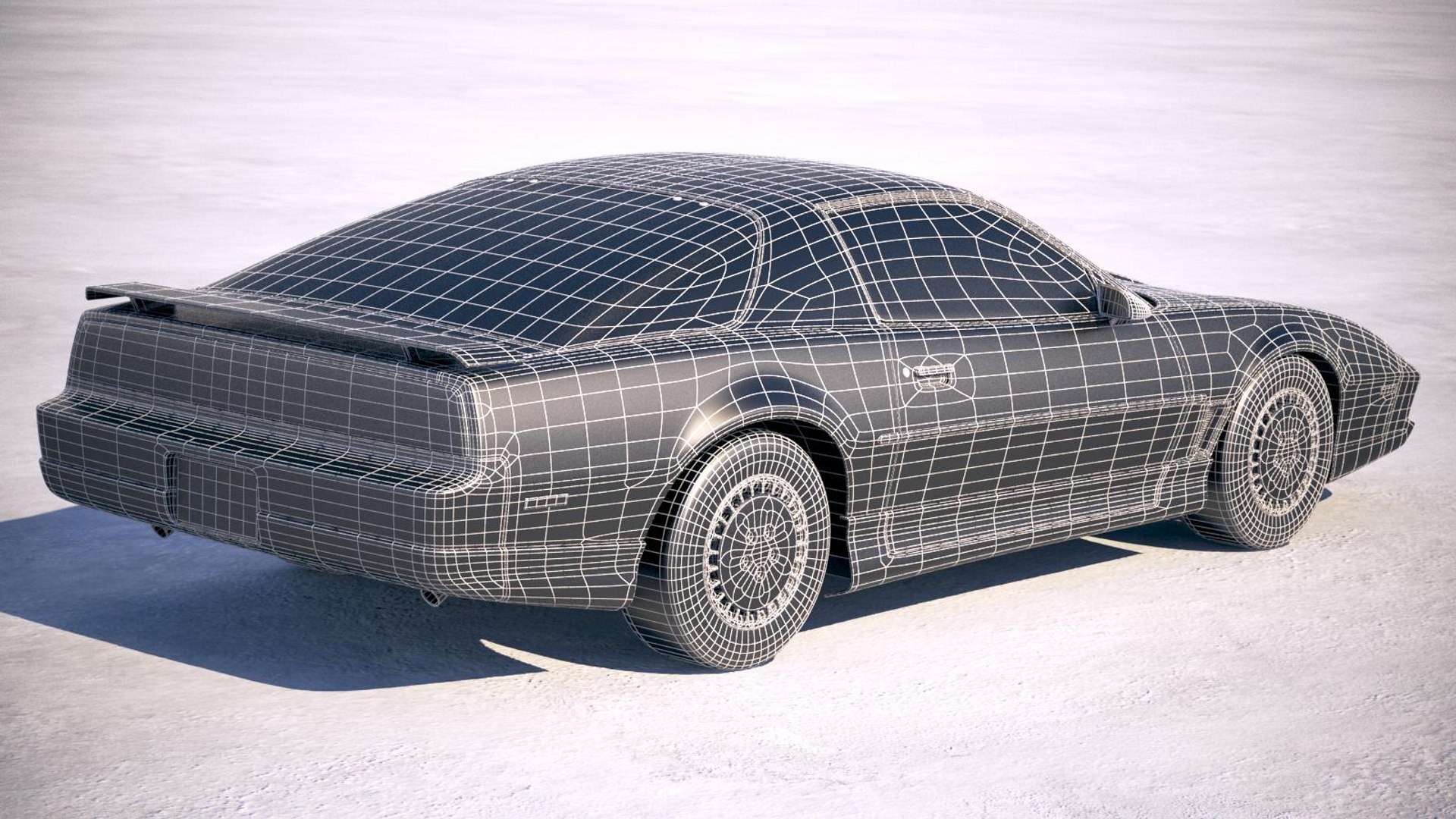 3D model car kitt - TurboSquid 1361168