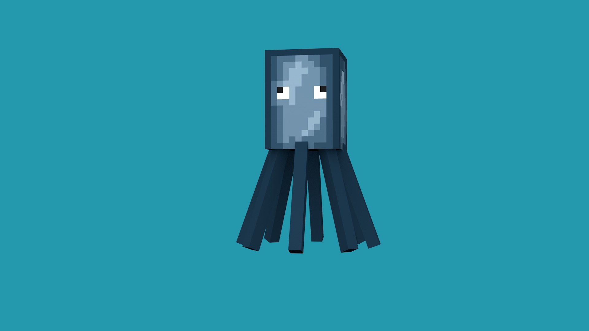 Minecraft Squid Model - TurboSquid 1843196