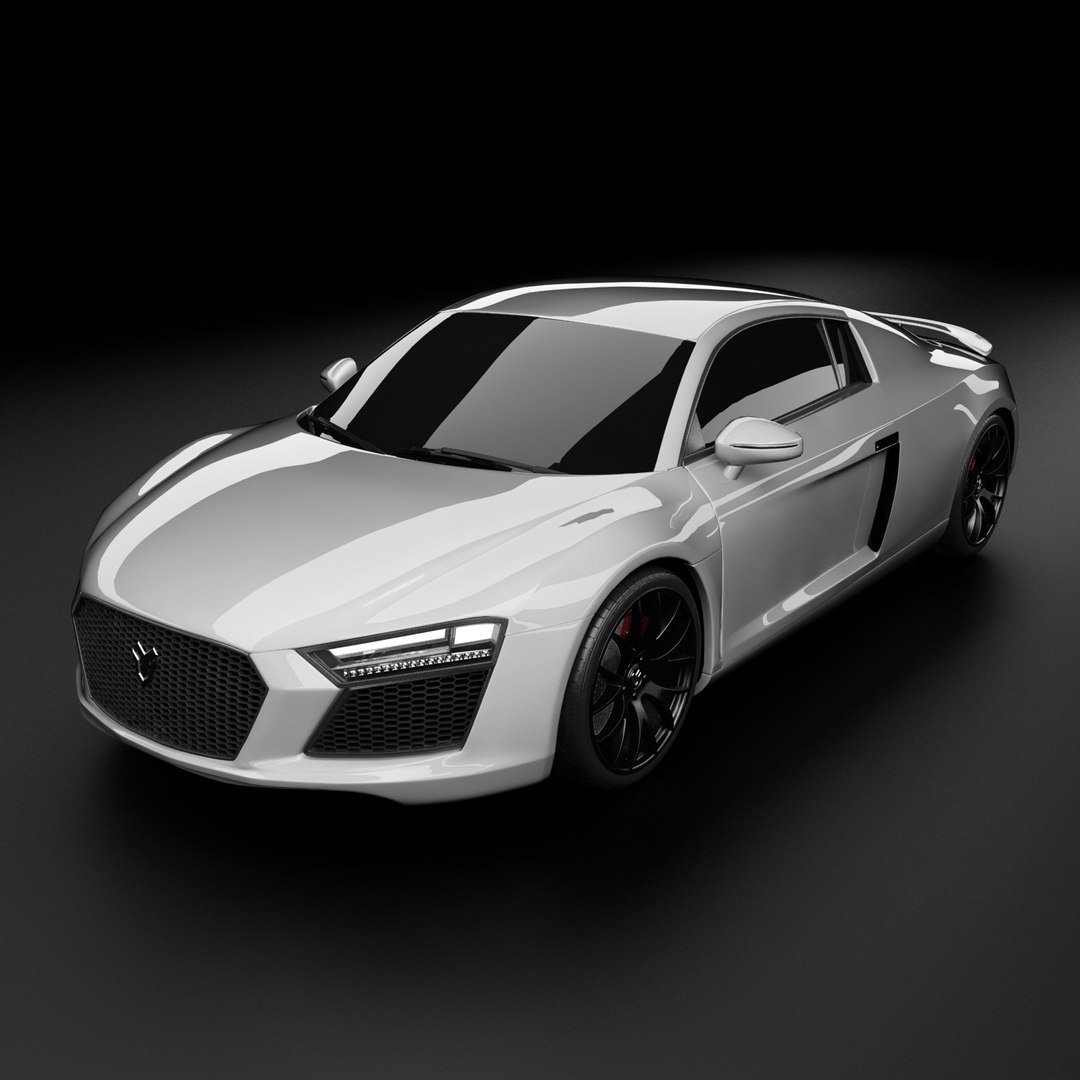3d model car audi concept custom