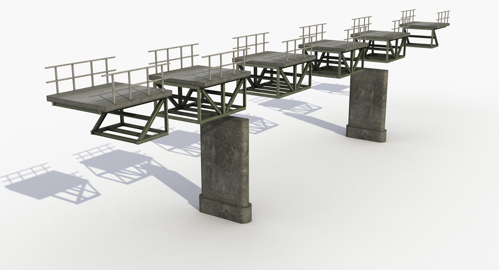 Modular Bridge 26 3D Model 3D Model - TurboSquid 1750379